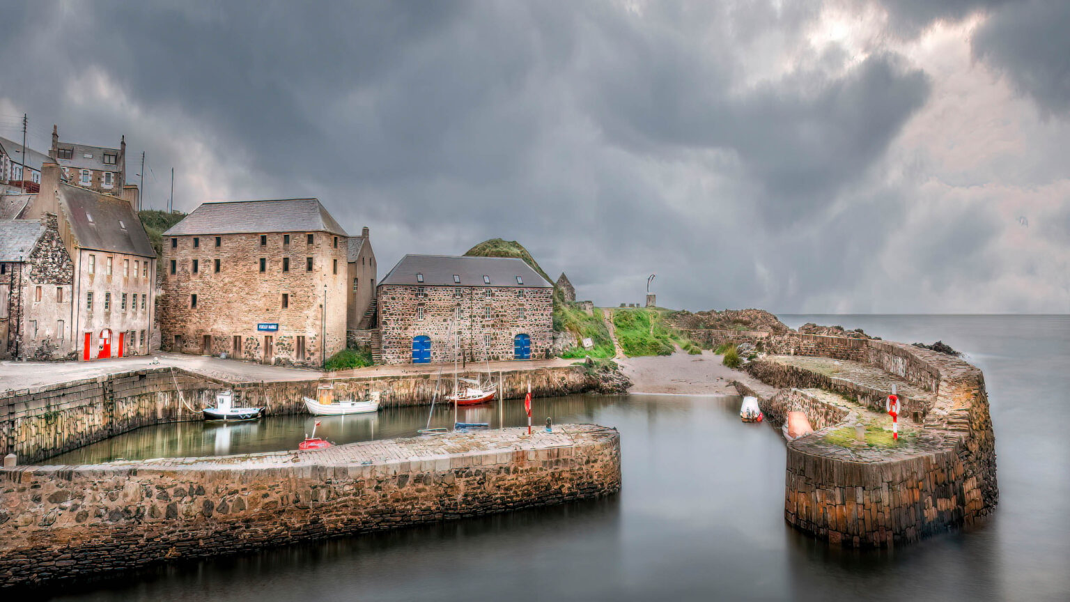 Photo of Portsoy Harbour - buy a fine art print.